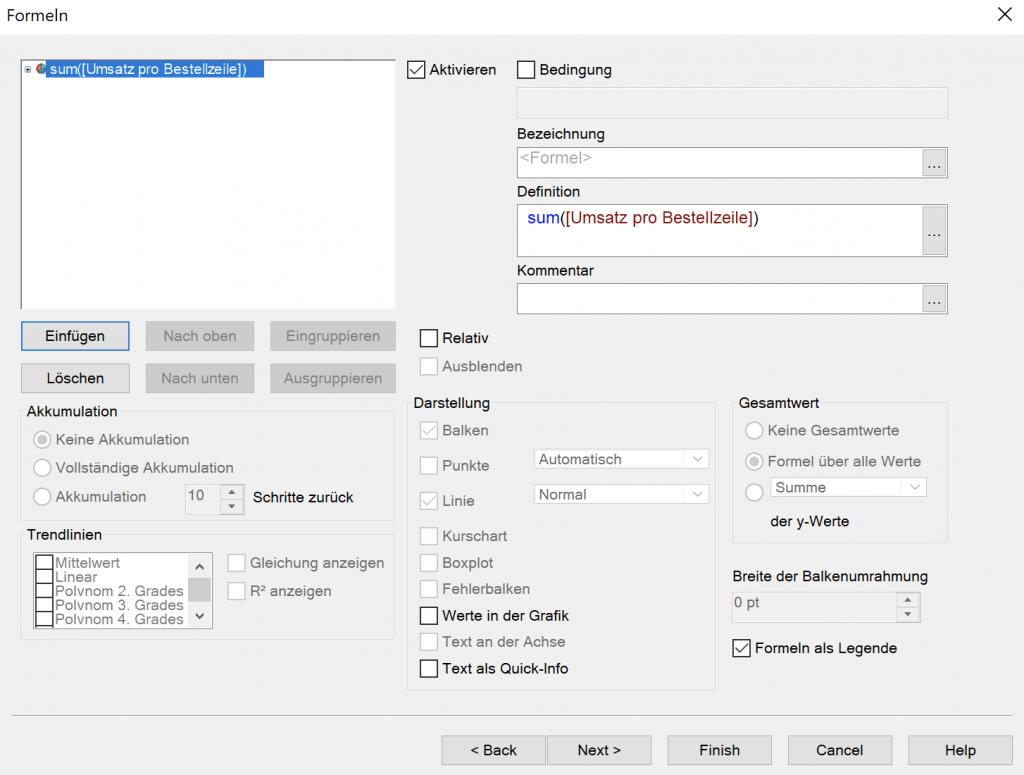 QV - Kuchendiagramm - qlik.binom.net